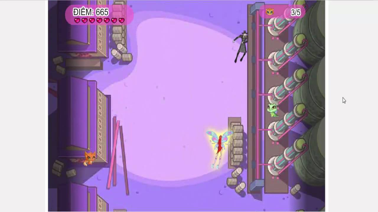 Video Chơi game Winx giải cứu thú cưng - Game Vui - Game Vui