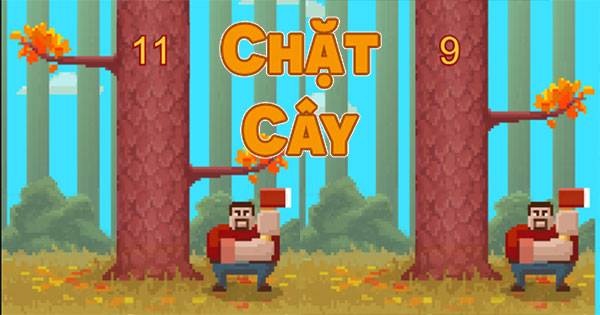 Game Chặt cây - Timber Men - Game Vui