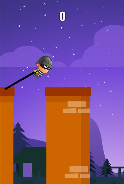 Game Siêu trộm Lupin - Swing Robber - Game Vui