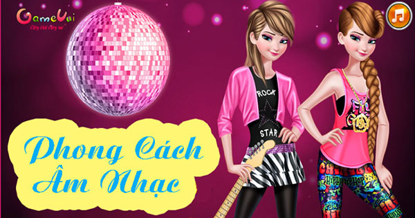 Game Phong cách âm nhạc - Elsa Rock Vs Hiphop - Game Vui