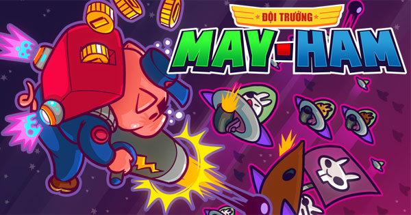 Game Đội trưởng May-Ham - Captain May-Ham vs the Bunny Invaders - Game Vui