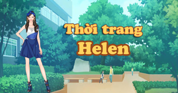 Game Thời trang Helen - Helen Clasic Dungarees - Game Vui