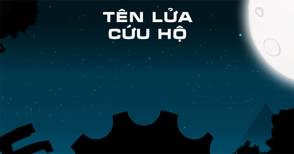 Game Tên lửa cứu hộ - The Rescue Rocket - Game Vui