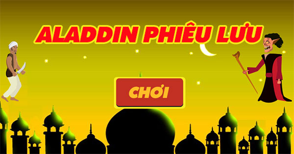 Game Aladdin phiêu lưu - Aladdin Run - Game Vui