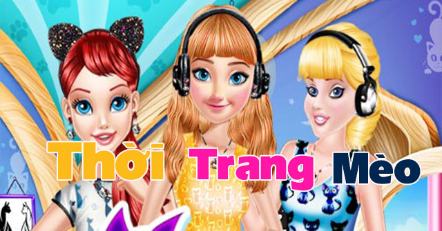 Game Thời trang mèo - Game Vui