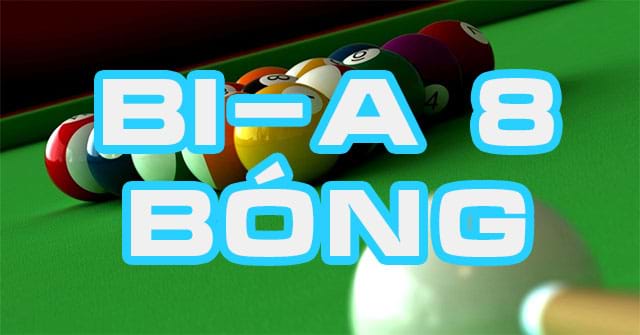 Game Bi-a 8 bóng - Game Vui