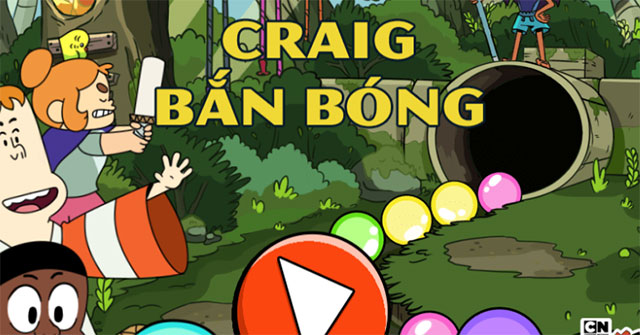 Game Craig bắn bóng - Game Vui