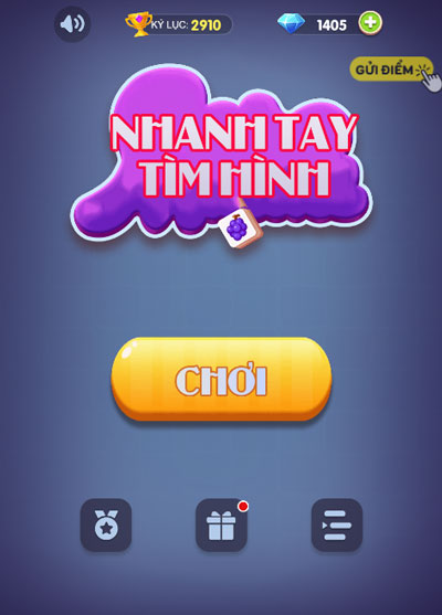 Game Nhanh tay tìm hình - Game Vui