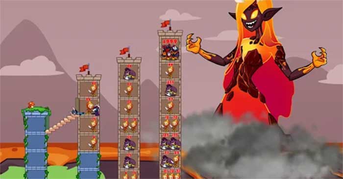 Cách chơi Stick Hero: Mighty Tower Wars, game hành động theo phong cách mới