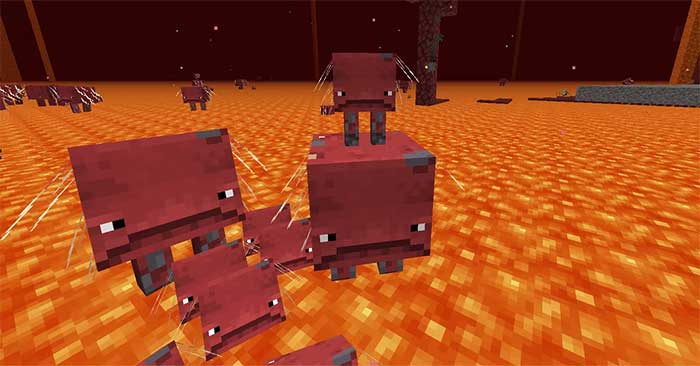 Minecraft: Làm thế nào để tìm và cưỡi Strider - GameVui.vn