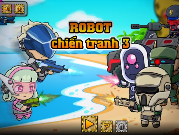 Game Robot chiến tranh 3 - Game Vui