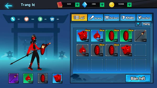 Game Huyền thoại Ninja Stickman - Game Vui