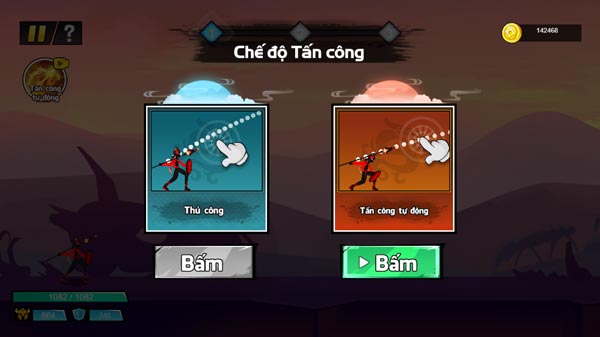 Game Huyền thoại Ninja Stickman - Game Vui