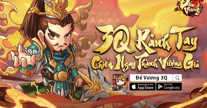 Tổng hợp code Đế Vương 3Q Mobile mới nhất tháng 12/2025 - GameVui.vn