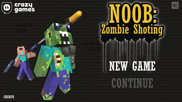 Game Noob chống lại zombies - Game Vui