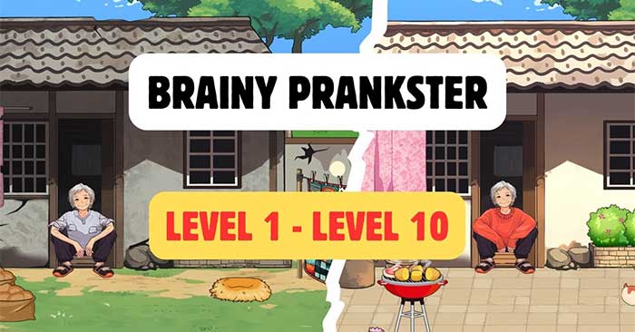 Đáp án game Brainy Prankster - GameVui.vn