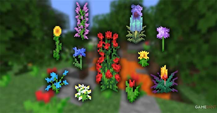 Minecraft: Xếp hạng hoa theo Meta hiện nay - GameVui.vn