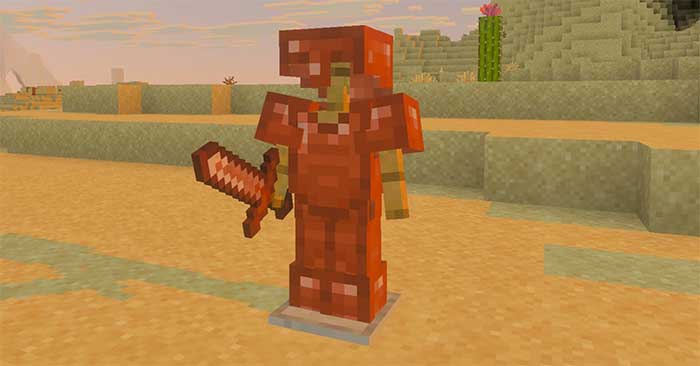 Minecraft: Cách chế tạo Rương Đồng, Dụng Cụ Đồng và Giáp Đồng