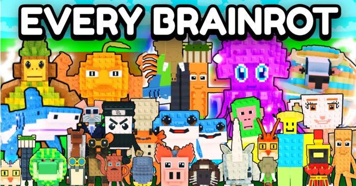 Danh sách đầy đủ Brainrots trong Steal a Brainrot - GameVui.vn