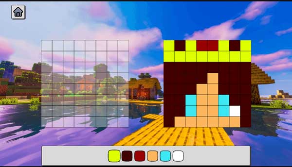 Game Tô màu Minecraft 2 - Game Vui