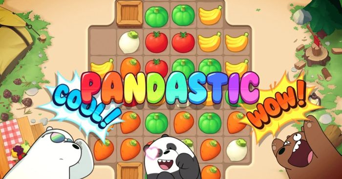 Hướng dẫn chơi We Bare Bears Match3 Repairs - GameVui.vn