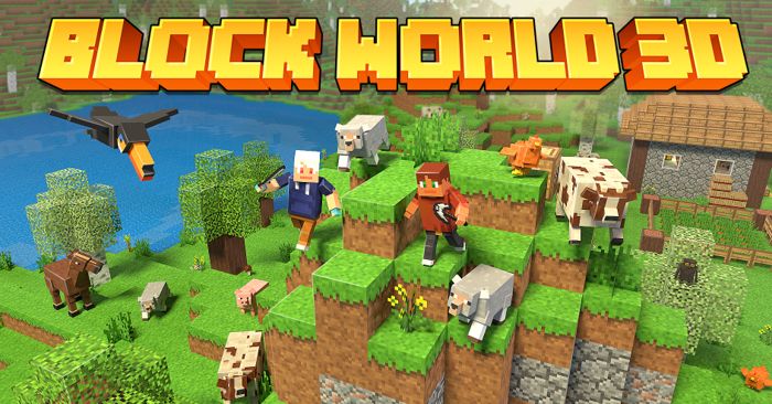 Cách chơi game Block World 3D - GameVui.vn